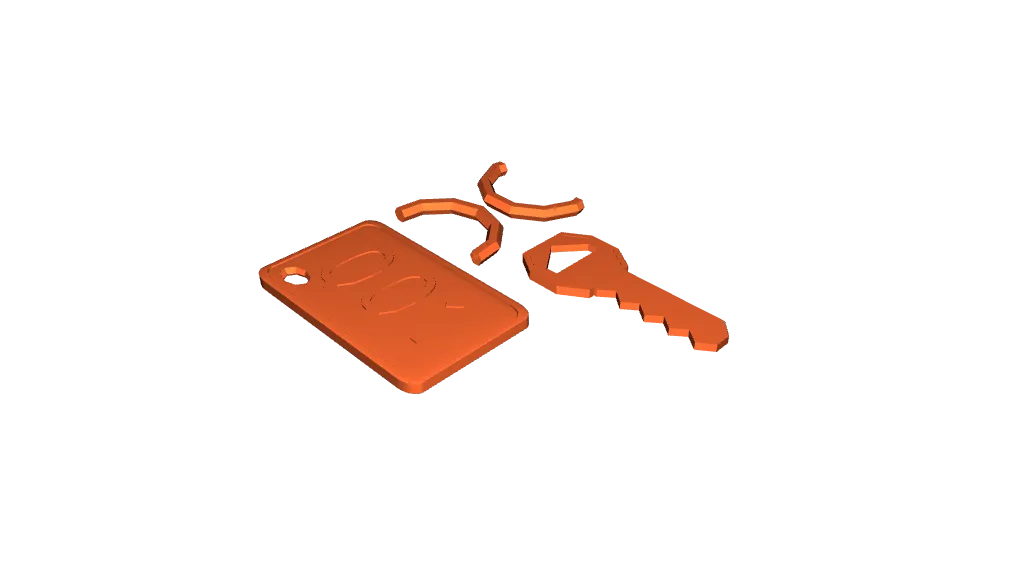 Keys from Doors by Serial Designation N | Download free STL model ...
