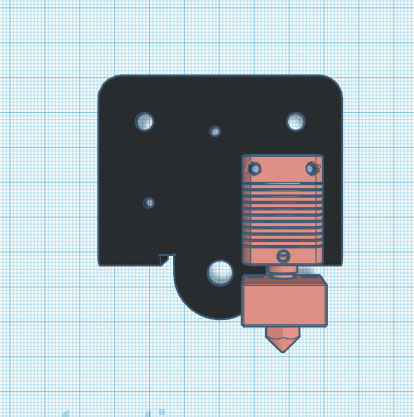 hot end et back plate ender 3 by s3bwrx | Download free STL model ...