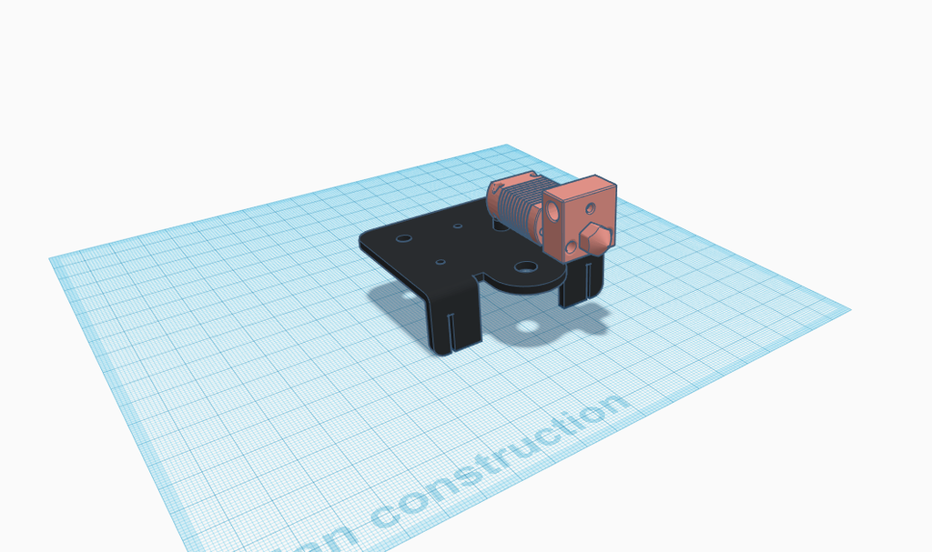 hot end et back plate ender 3 by s3bwrx | Download free STL model ...