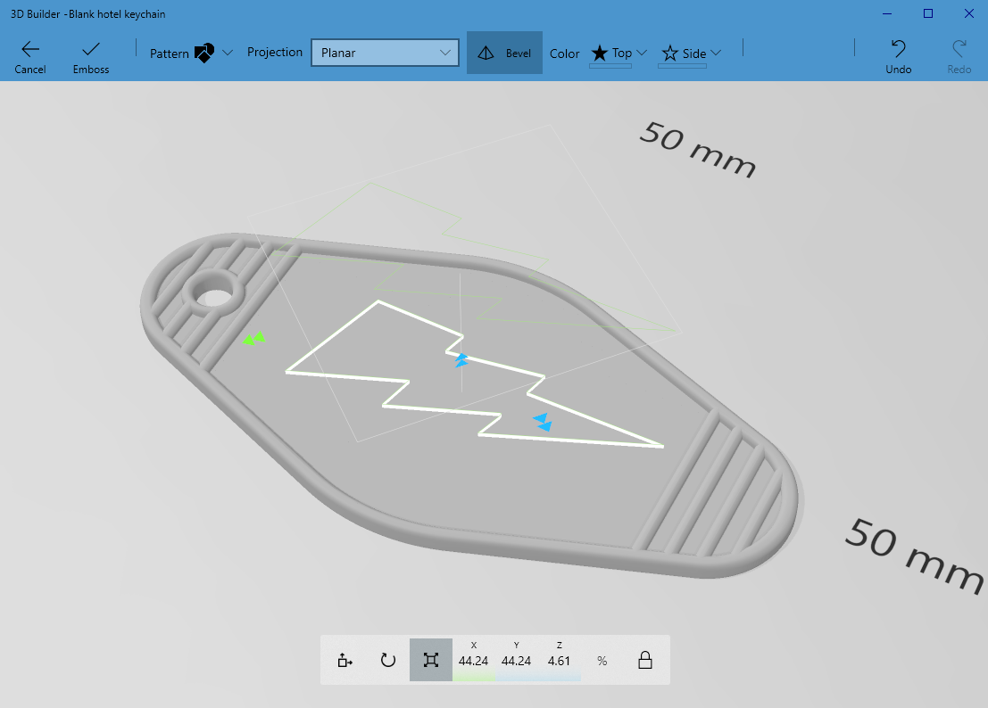 Blank hotel keychain, retro keyfob style by jmdbcool | Download free ...