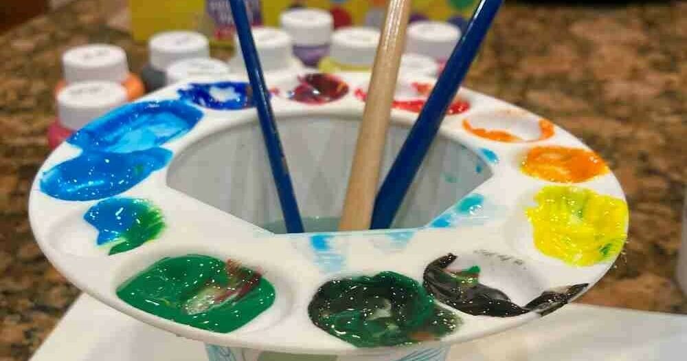 CUP PAINT PALETTE -- EASY PRINT by RyGuy Design | Download free STL ...