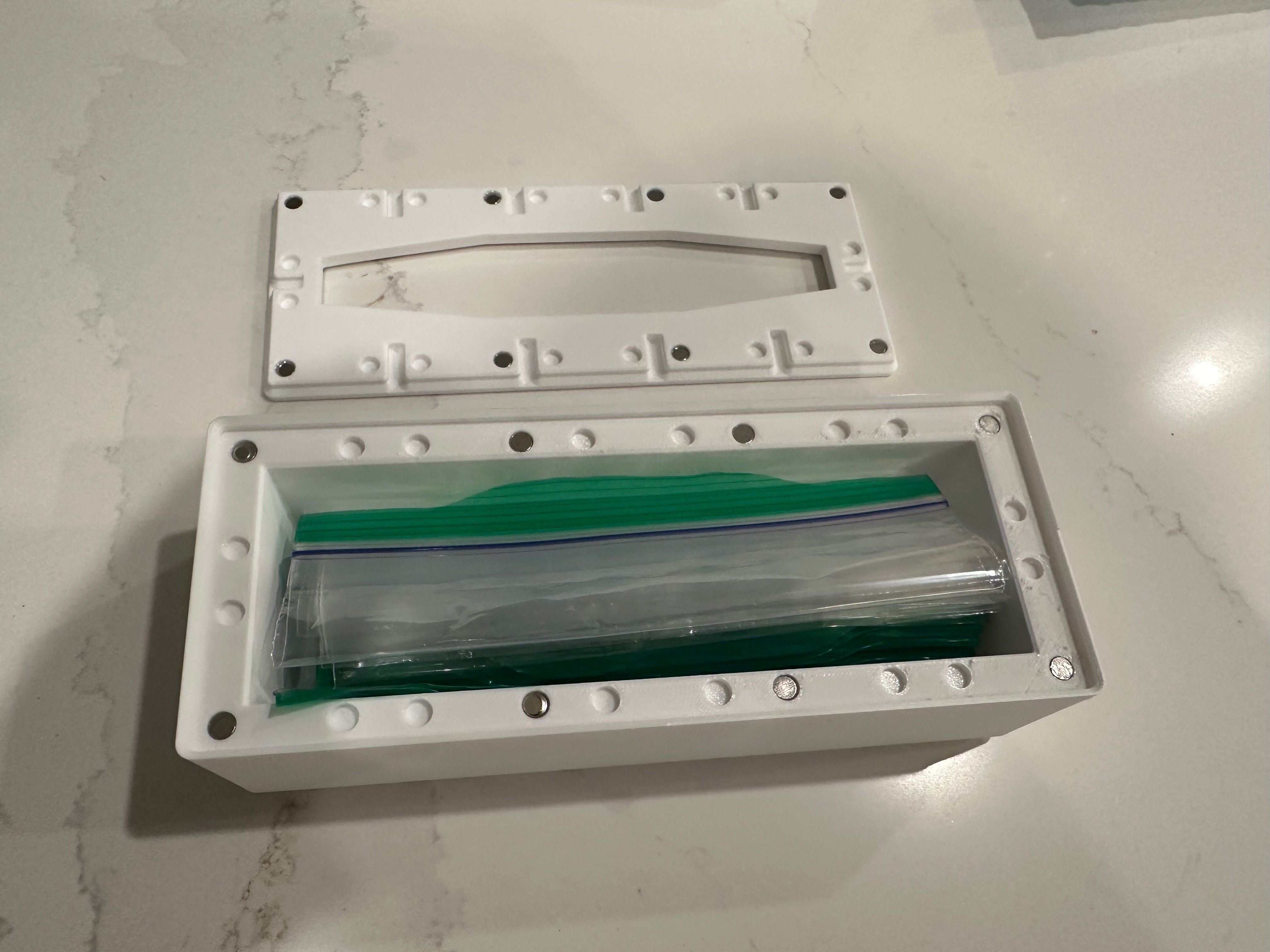 Gridfinity Bin for Small Ziploc Bags von Chris D | Kostenloses STL ...