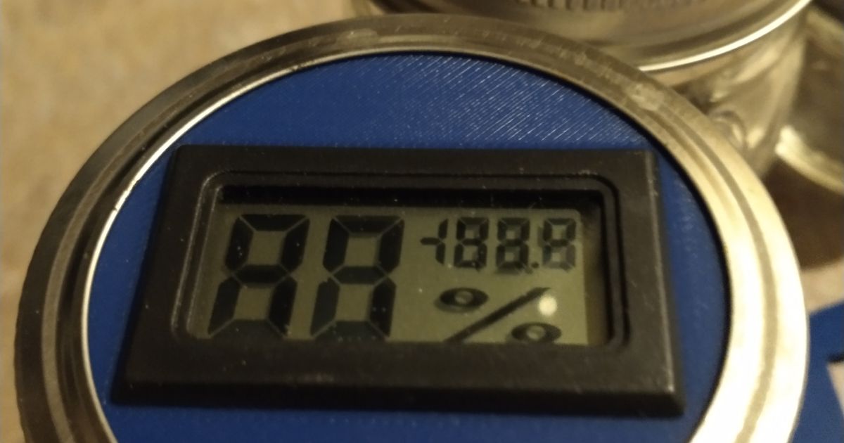 Humidity Meter - Mason Jar Edition by wanderer_76 | Download free STL ...