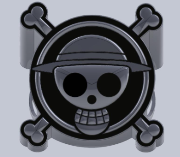 One Piece Logo Display by Isaac Sokolic | Download free STL model ...