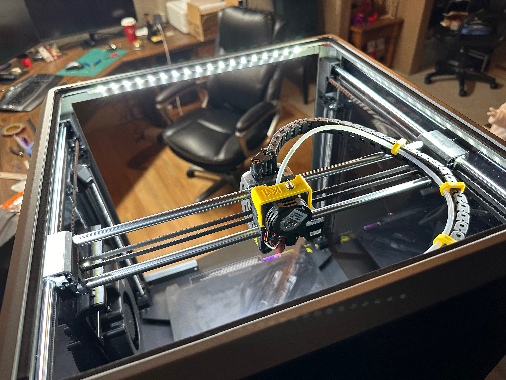 K1/K1 MAX LED Light Strip Mount by SHaDoW6 | Download free STL model ...