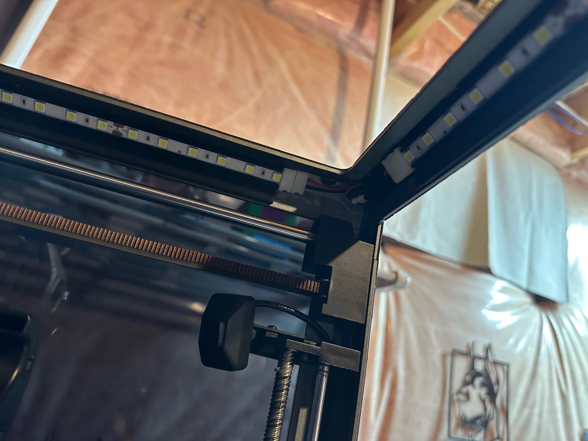 K1/K1 MAX LED Light Strip Mount by SHaDoW6 | Download free STL model ...