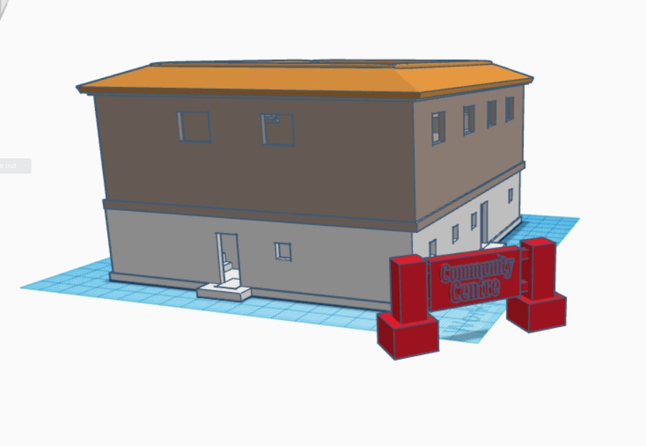 Community Centre by Seth Giolle | Download free STL model | Printables.com