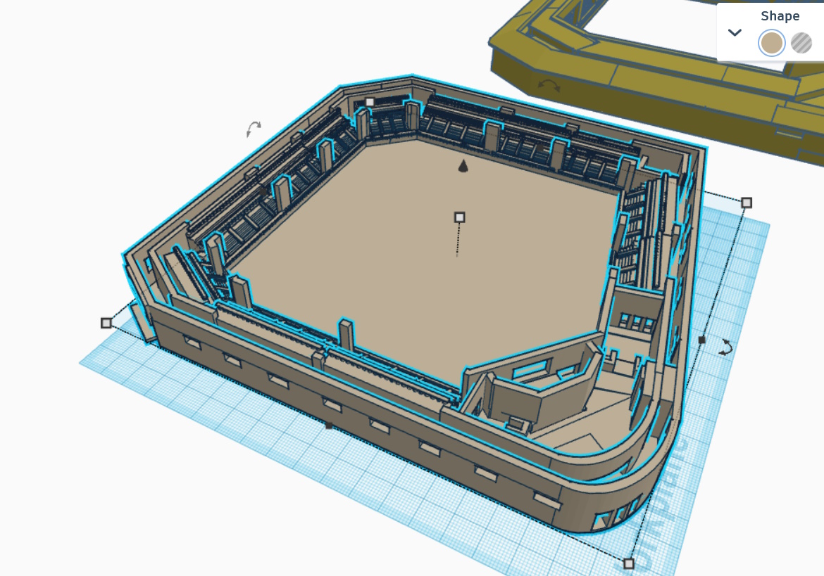 Baseball Stadium da Seth Giolle | Scarica il modello STL gratuito ...