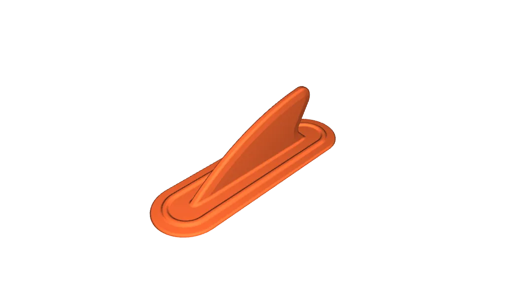 SUP Board Fin by RocketEngineerByDay | Download free STL model ...