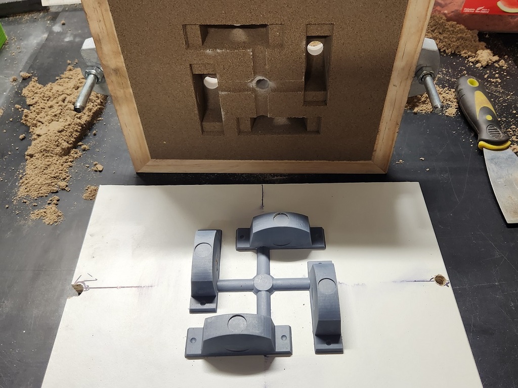 Casting Flask Lugs - Pin Design by jmone | Download free STL model ...