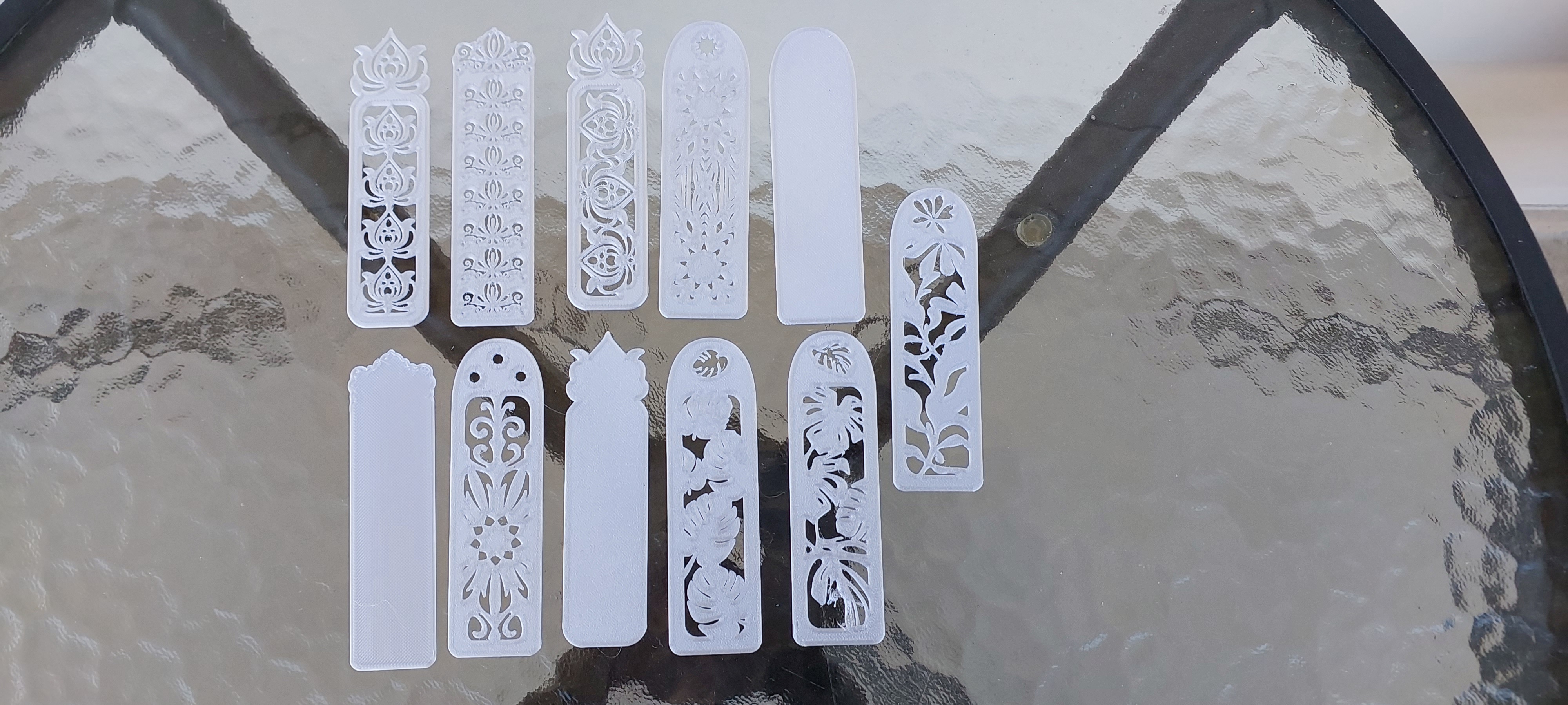 Decorative Bookmarks by Clod Stomper Productions | Download free STL ...