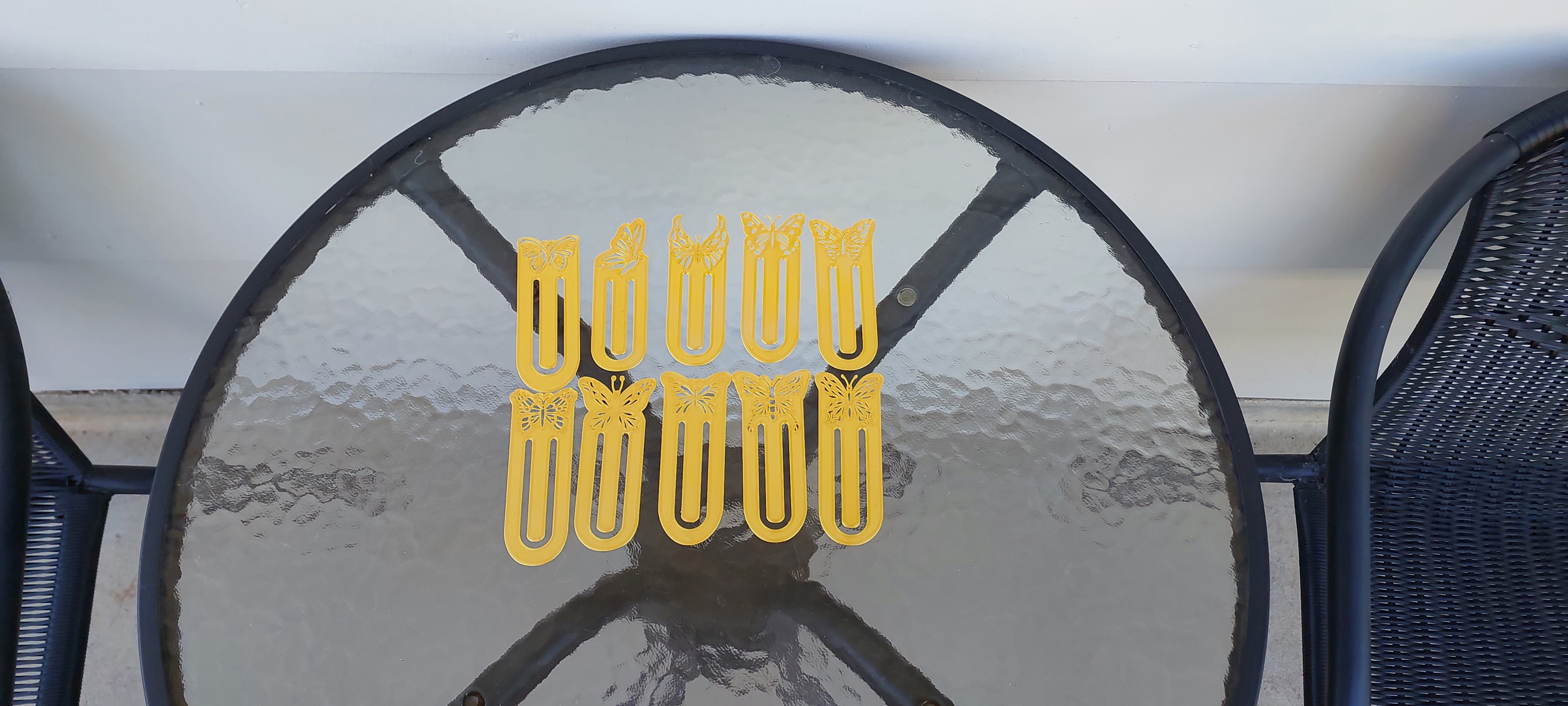 Butterfly Bookmarks by Clod Stomper Productions | Download free STL ...