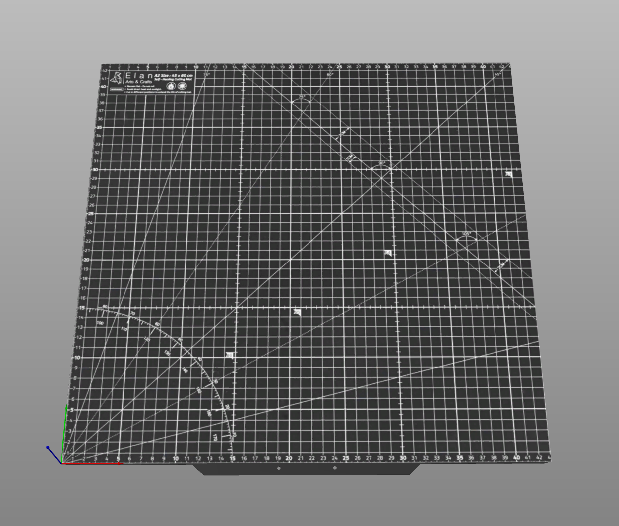 Anycubic Kobra 2 Max - Bed Shape Model and Texture Accurate Measure ...