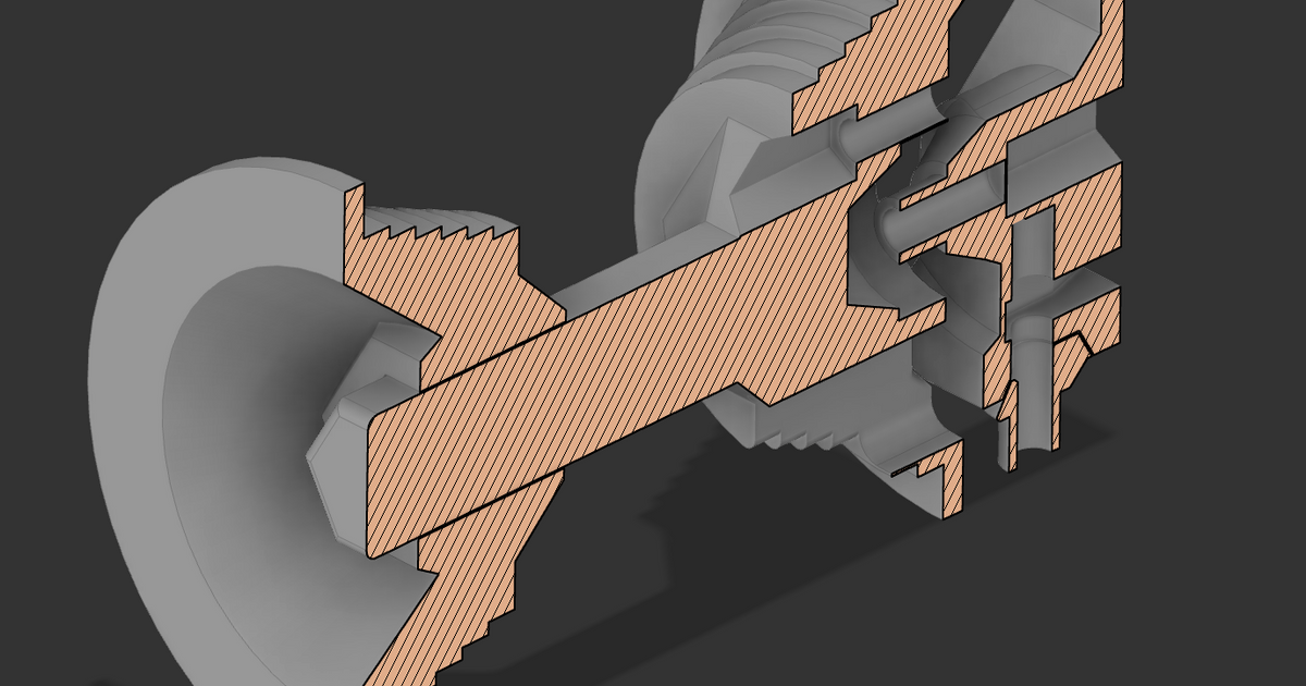 Wall mount spool holder por Da Sym | Descargar modelo STL gratuito ...