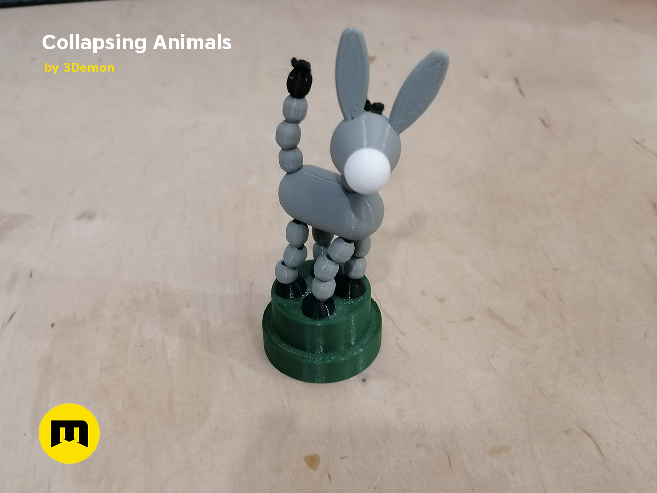 Collapsing Animal Toys by 3Demon | Download free STL model | Printables.com