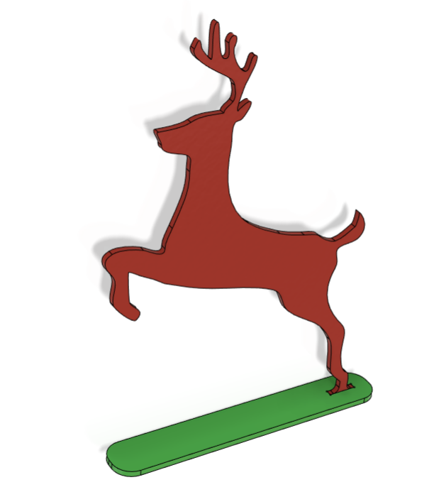 Reindeer_V1 by 3D_Onkel | Download free STL model | Printables.com