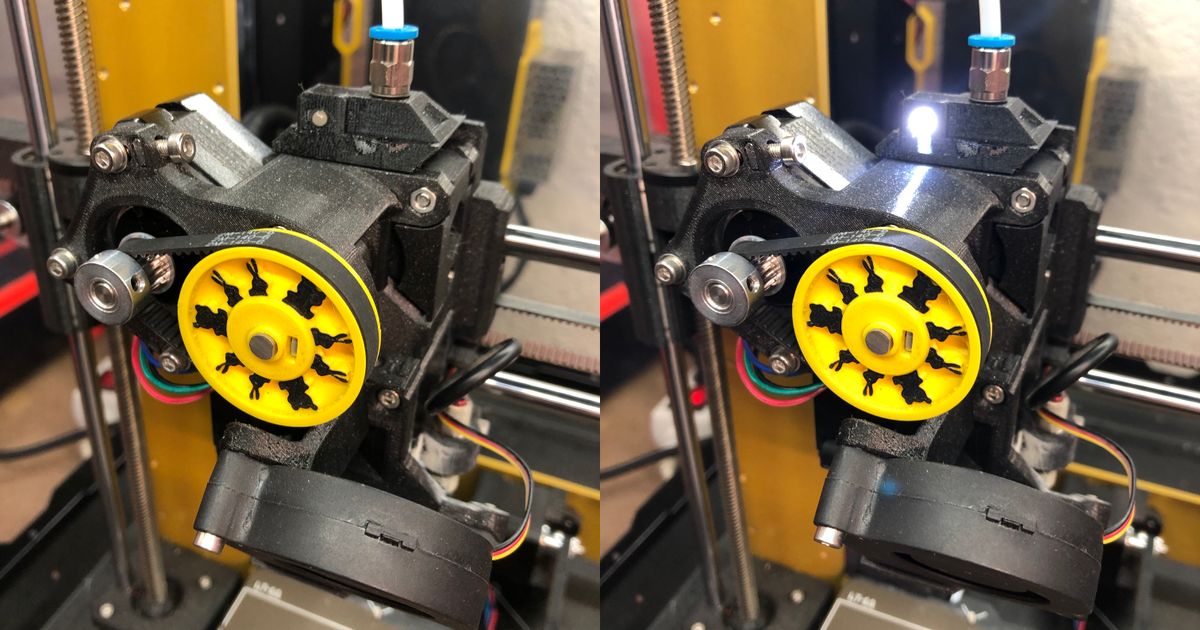 Filament sensor cover with LED insertion indicator by Regis | Download ...