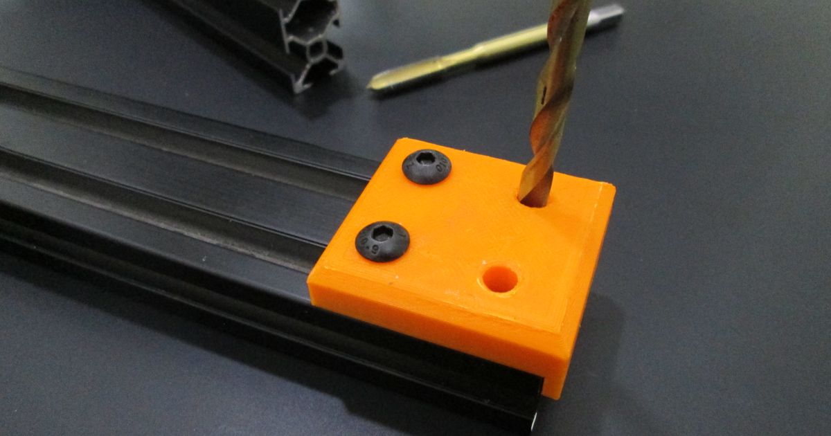 Drill Guide for corner 4020 Aluminum Extrusion Profile by Behnam ...