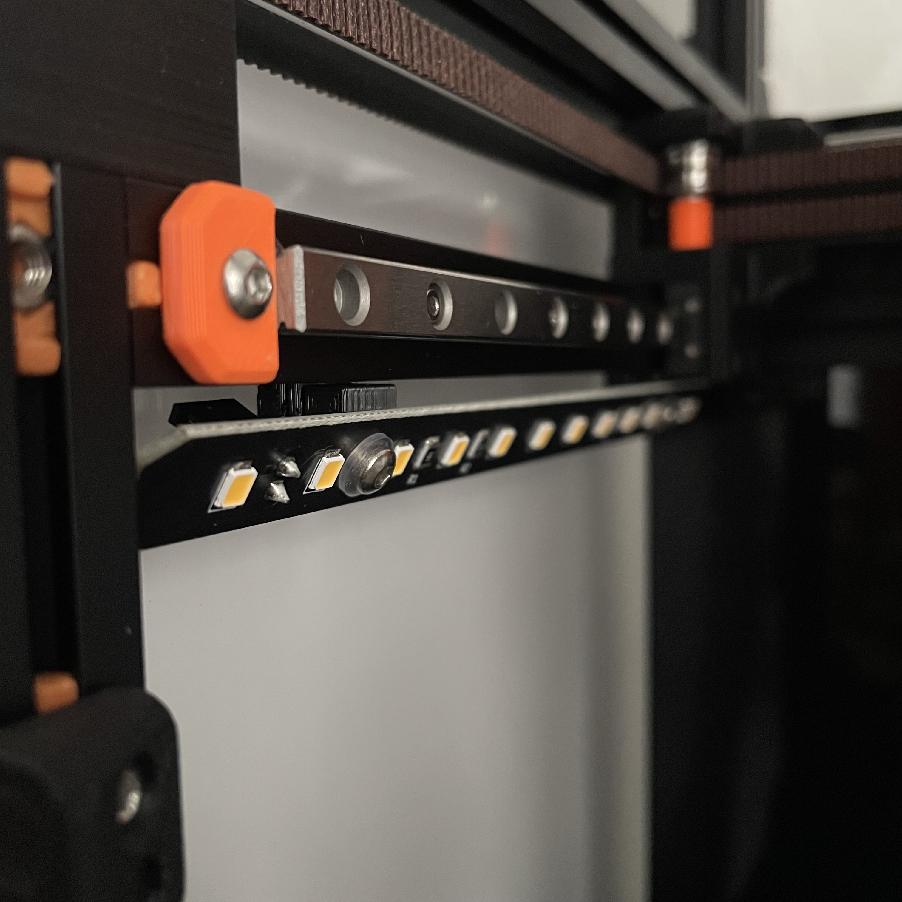 Angled mounts for Daylight on a Matchstick Voron V0.2 by CL Performance ...