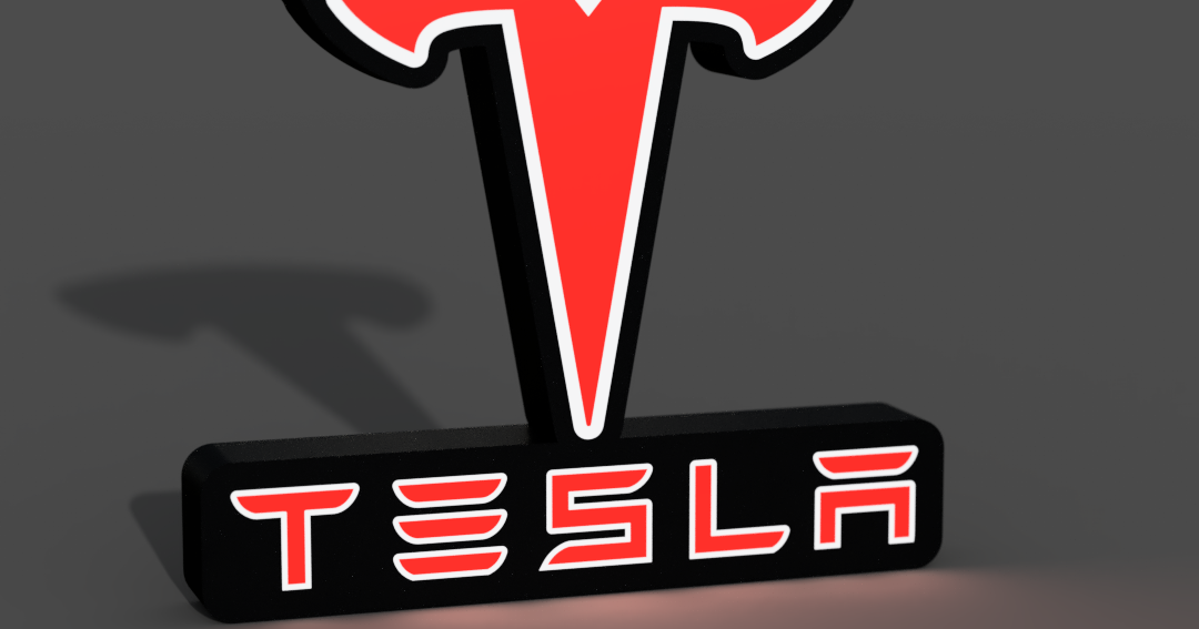 Tesla Lightbox LED Lamp by braga3dprint | Printables Store