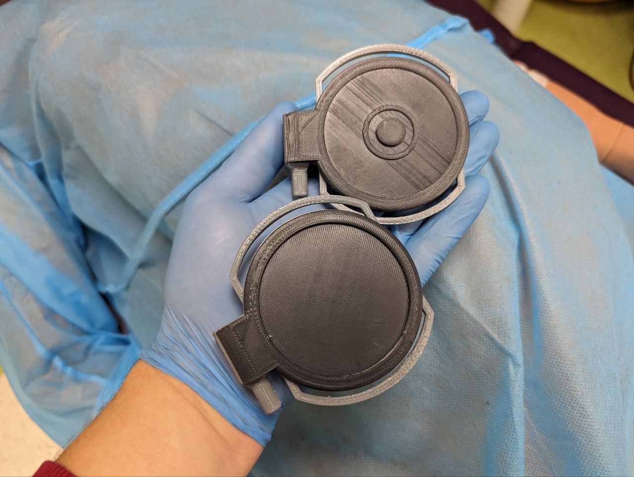 CTG fetal monitor probe prop for healthcare simulation by Aleksandrs ...