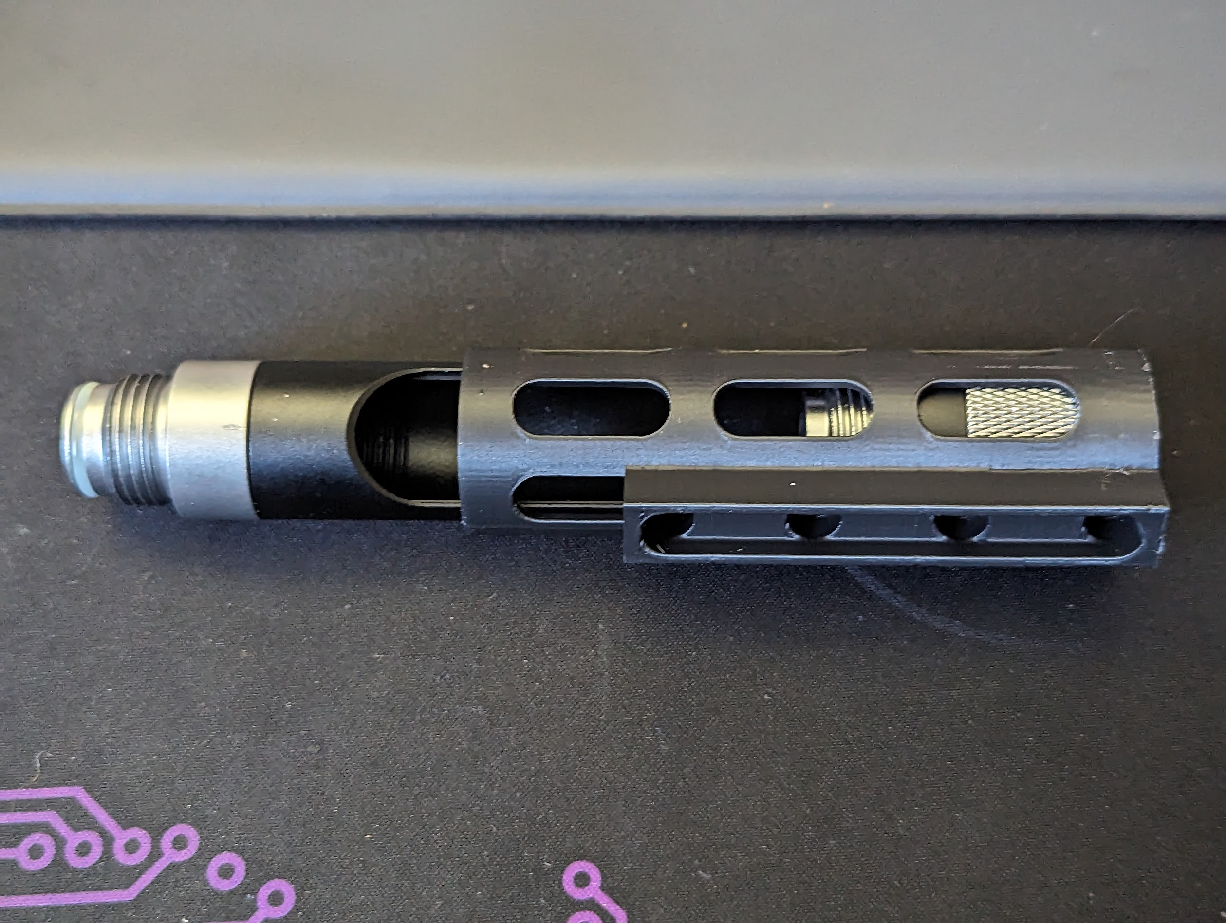 12g CO2 Milspec Buffer Tube Stock Adapter by Portmanteau | Download ...