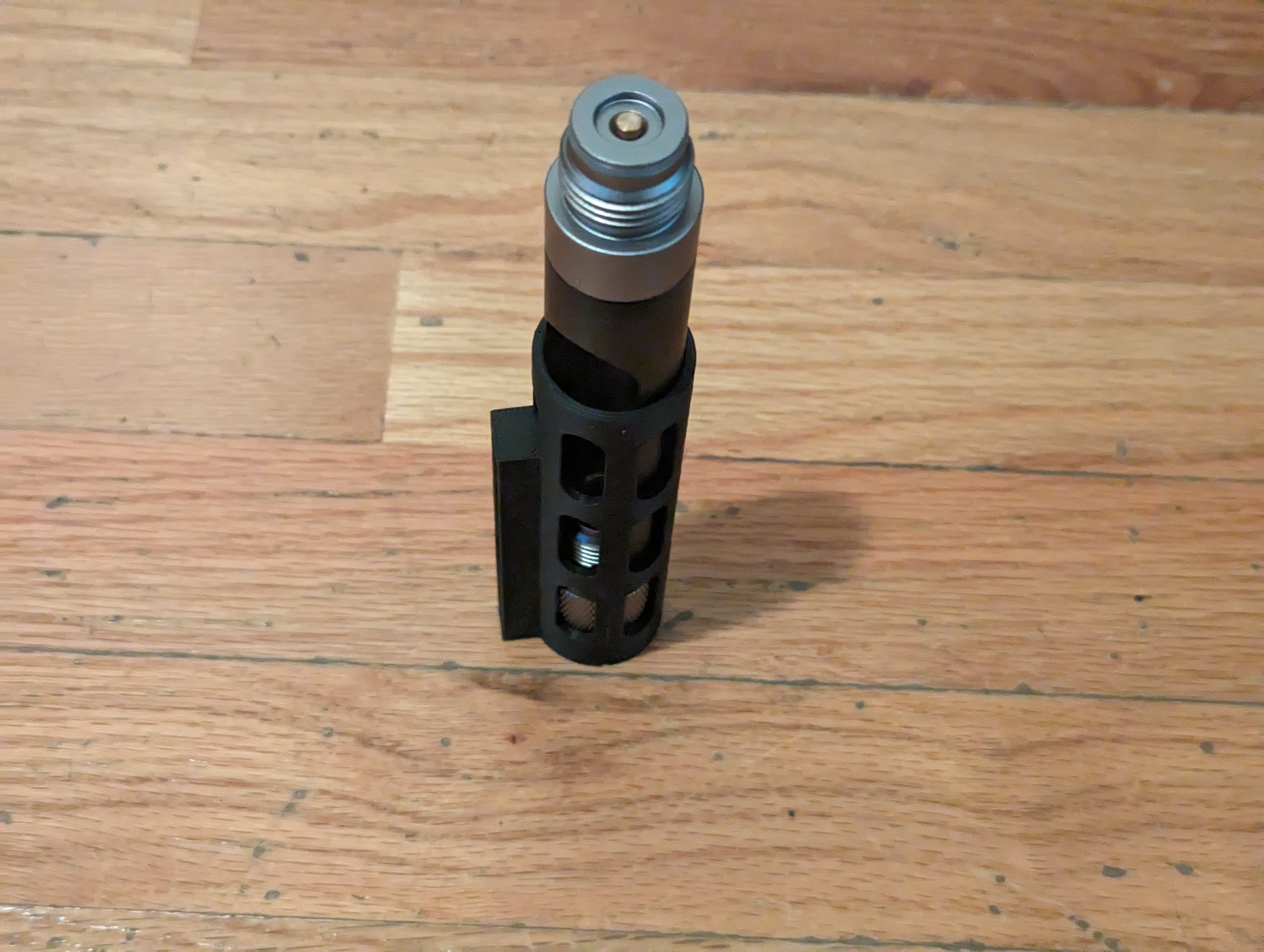 12g CO2 Milspec Buffer Tube Stock Adapter by Portmanteau | Download ...