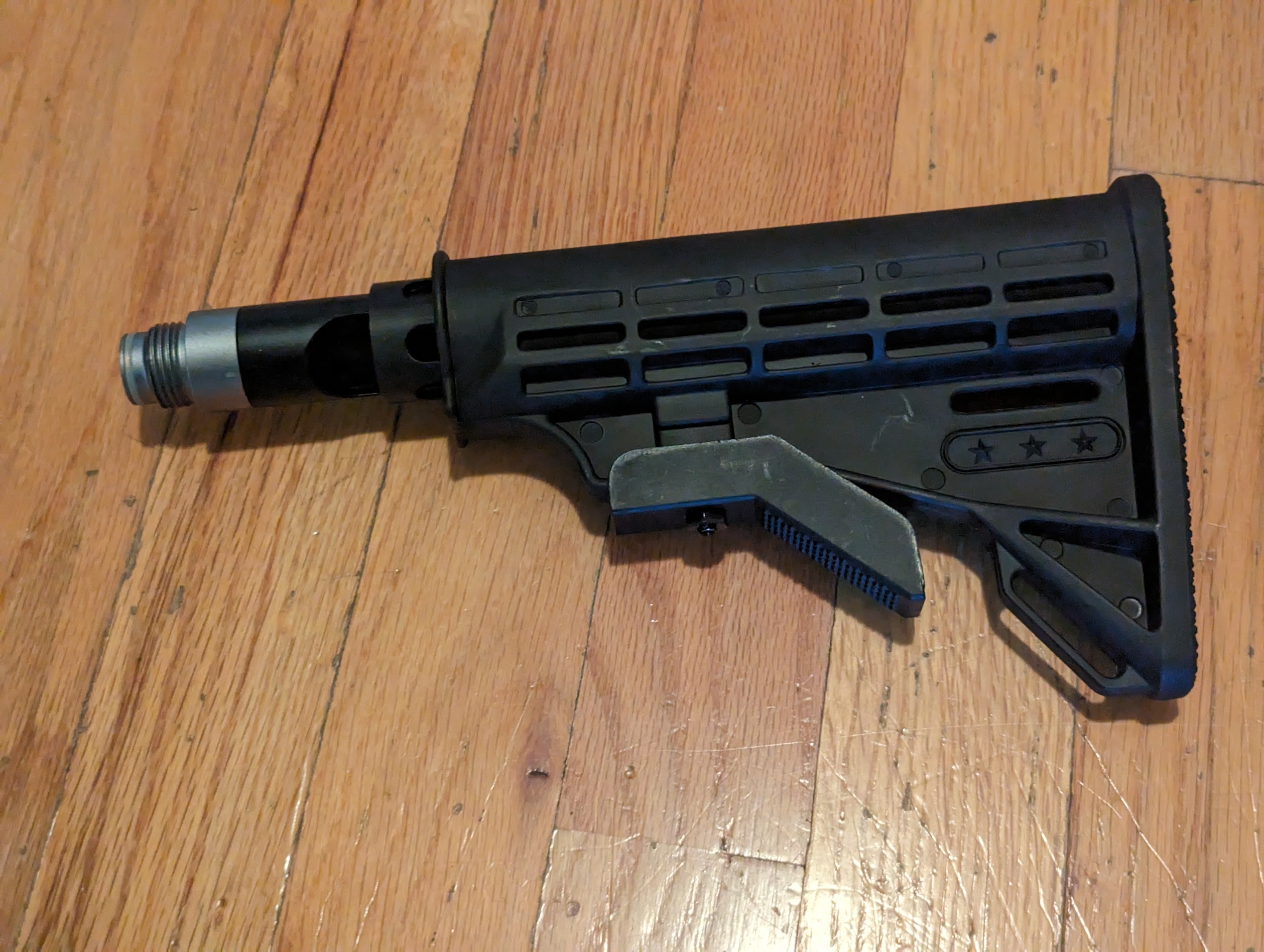 12g CO2 Milspec Buffer Tube Stock Adapter by Portmanteau | Download ...