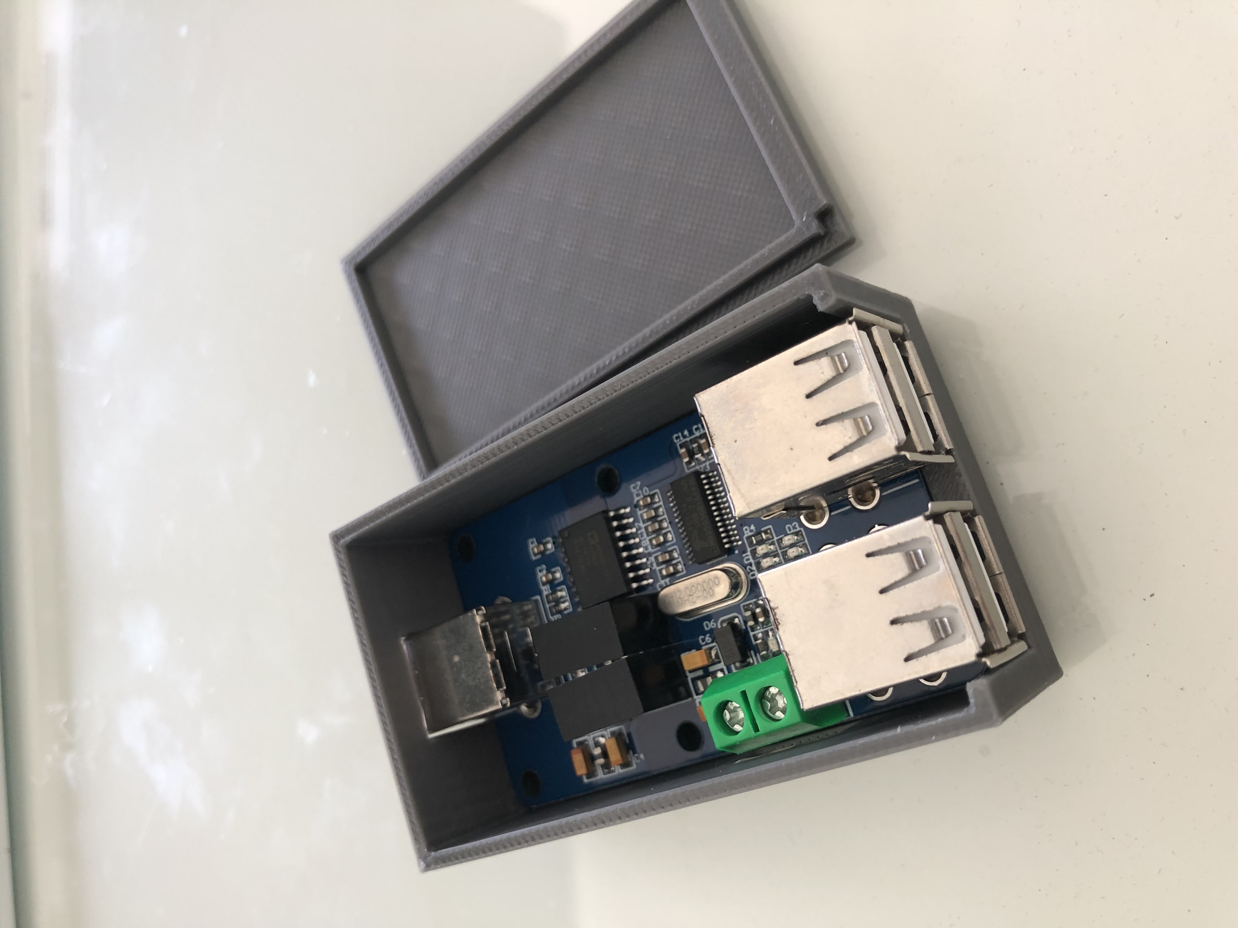 USB HUB isolator Case / Caja Hub USB aislado by FerelArg | Download ...