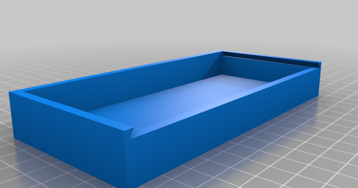 Slider Box by tygr3d | Download free STL model | Printables.com