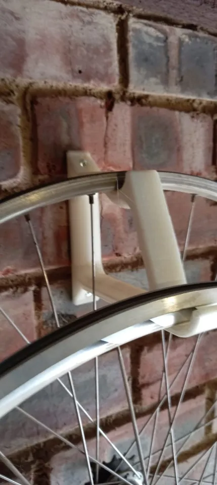 Bicycle wheel wall mount by Tuckstir | Download free STL model ...