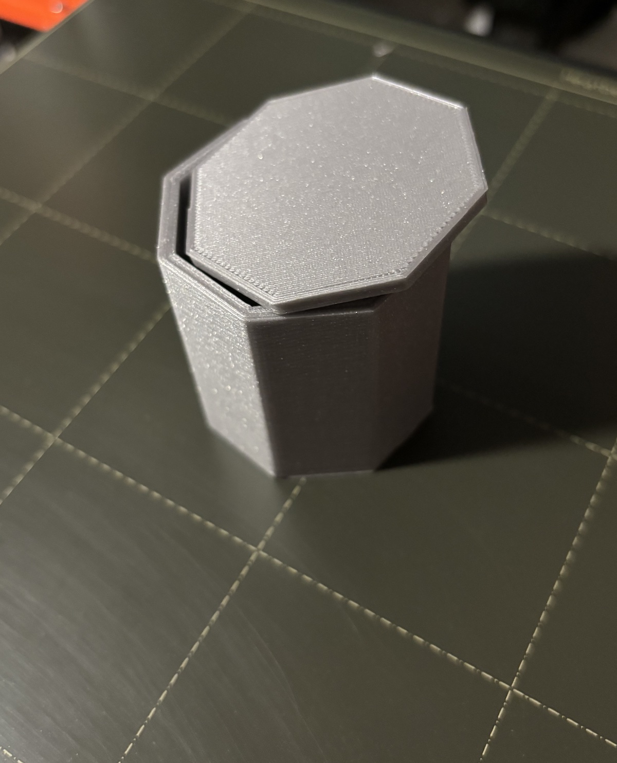 Little octagonal box with lid by Fred | Download free STL model ...