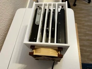 FlexDrivePro 5-Bay HDD Enclosure by noobee | Download free STL model ...