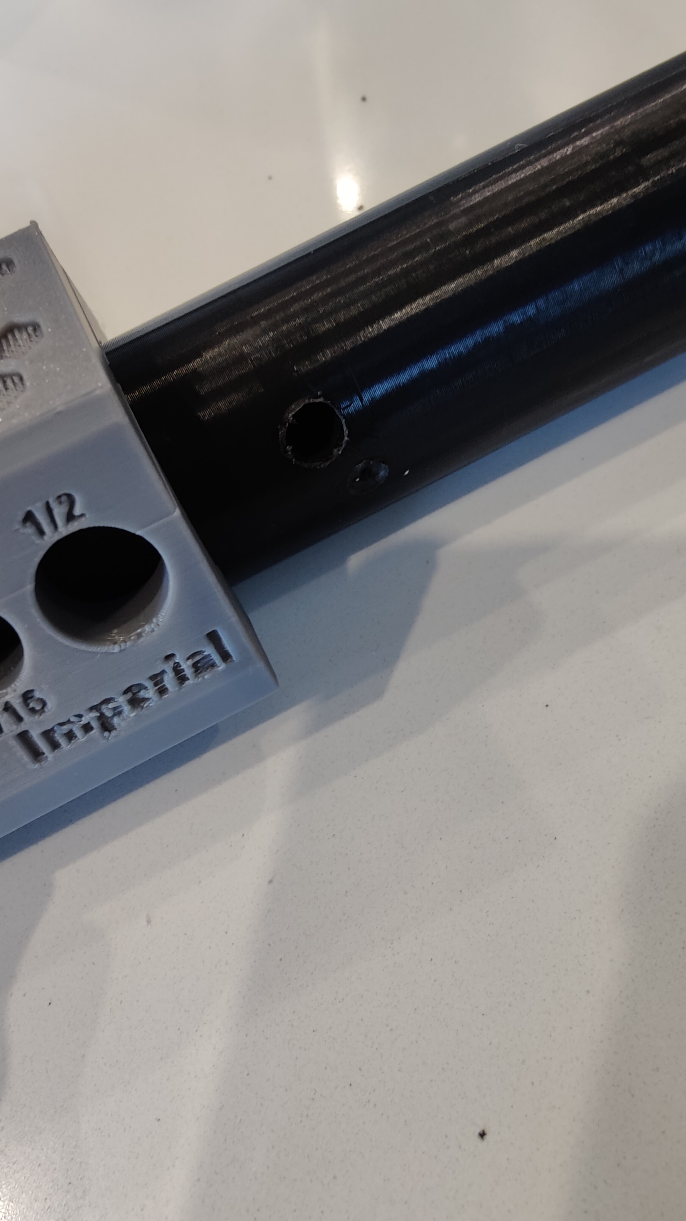 Round Drilling Guide Block Parametric By Thehamburglar Download Free Stl Model