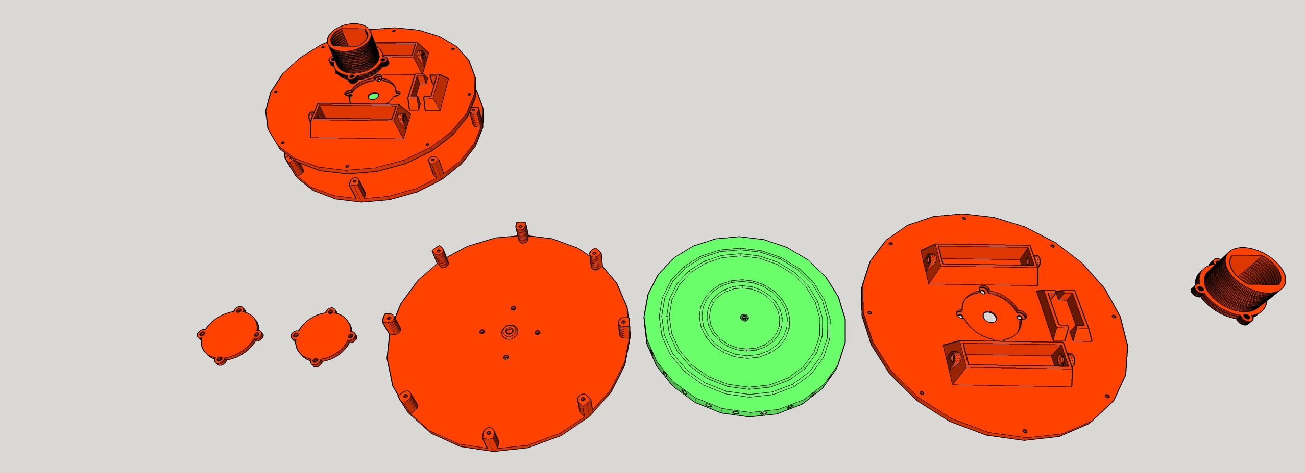 Gyroscope Toy by Katfish Heavy Industries | Download free STL model ...