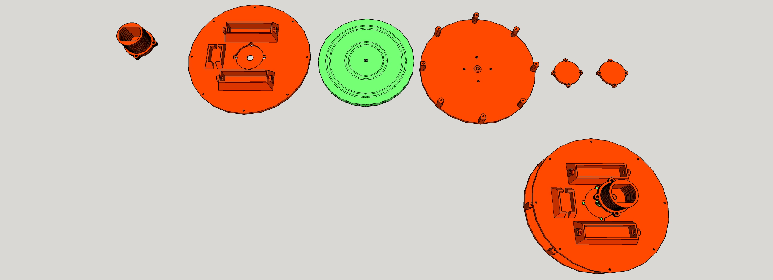 Gyroscope Toy by Katfish Heavy Industries | Download free STL model ...