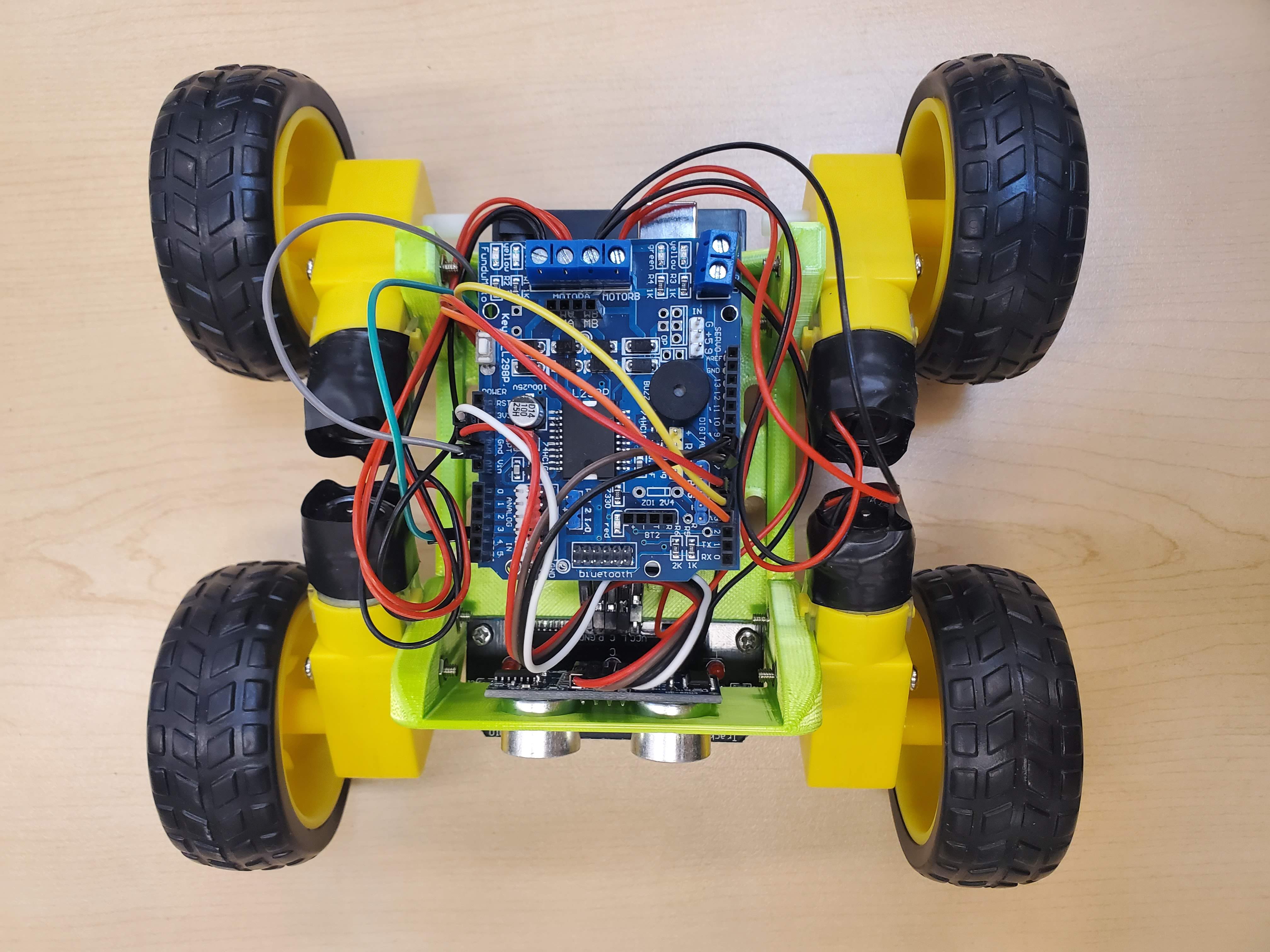 Arduino Car Chassis 4WD by Cruise Slater | Download free STL model | Printables.com