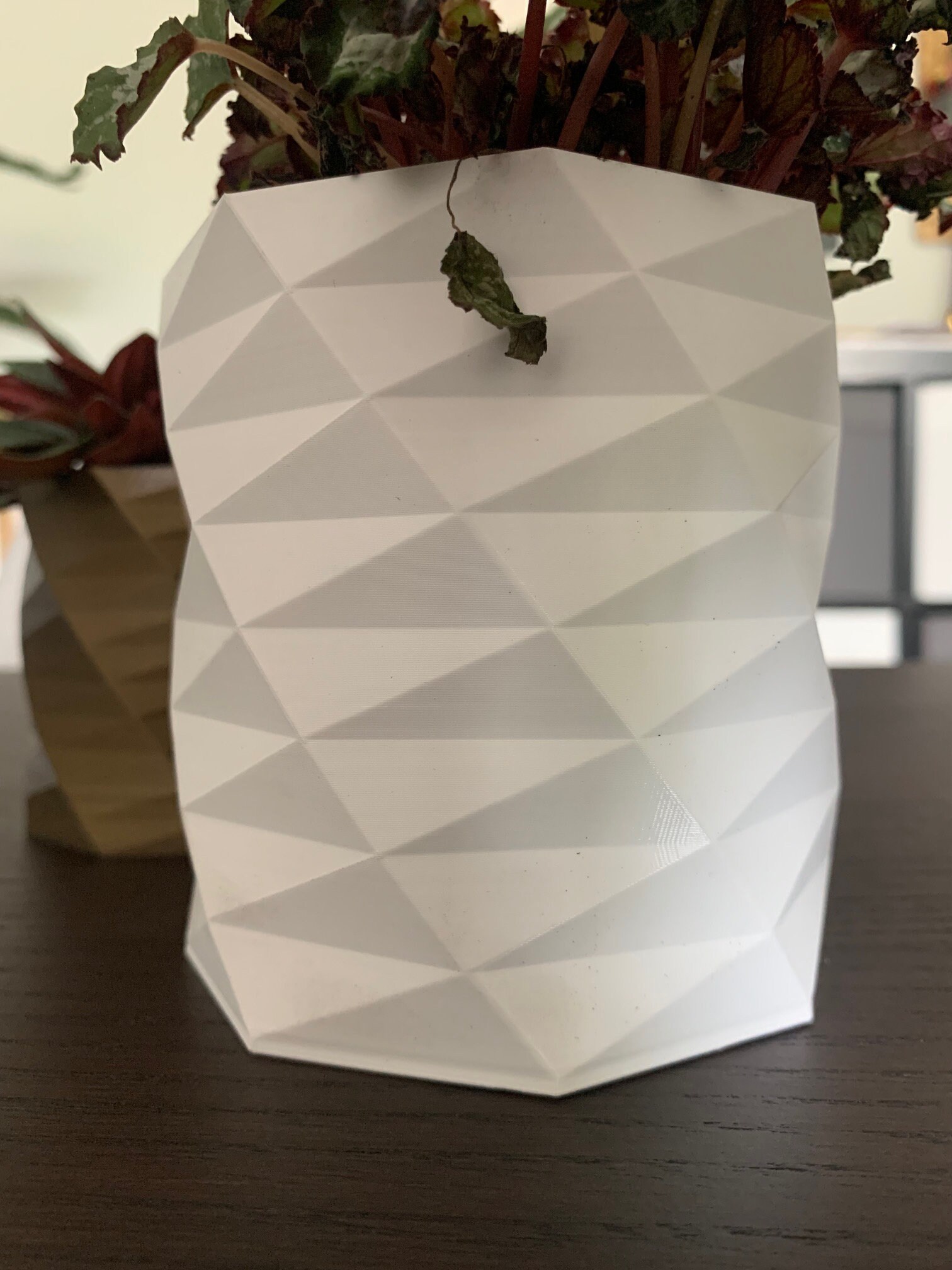Octagon faceted vase by steynBerens | Download free STL model ...