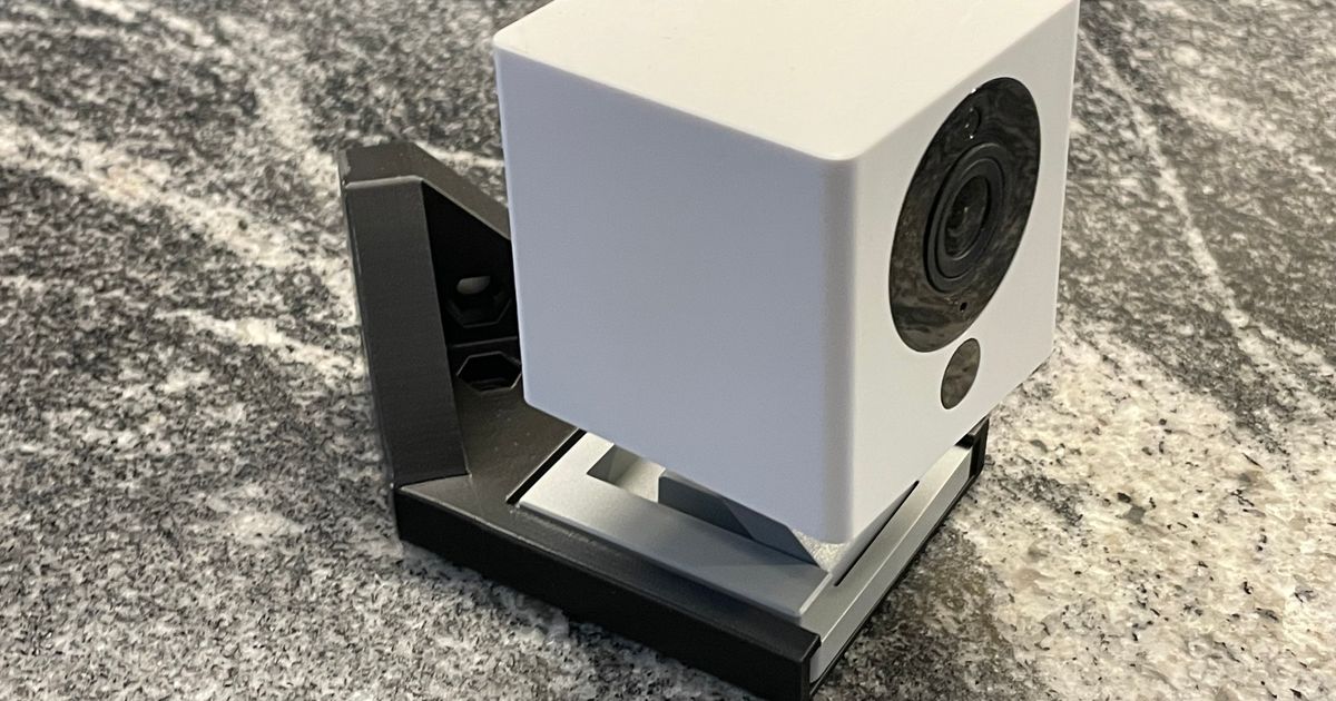 DELACK Enclosure Wyze Cam V2 Camera Mount by TankerTech | Download free ...