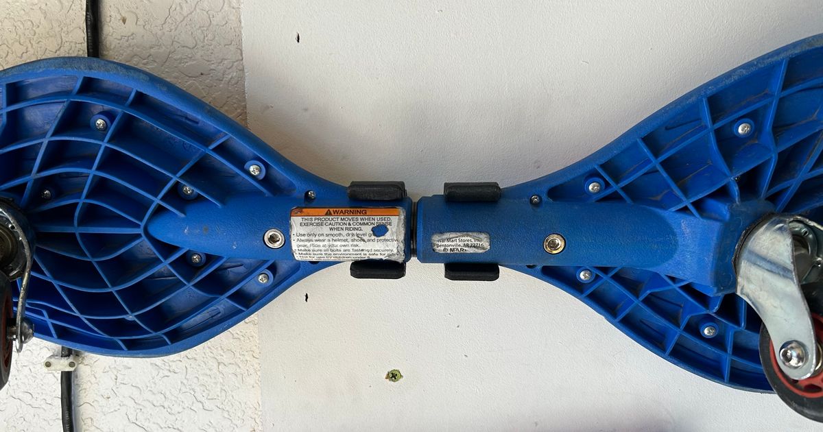 Ripstik (Ripstick) mounting brackets by RocketEngineerByDay | Download ...