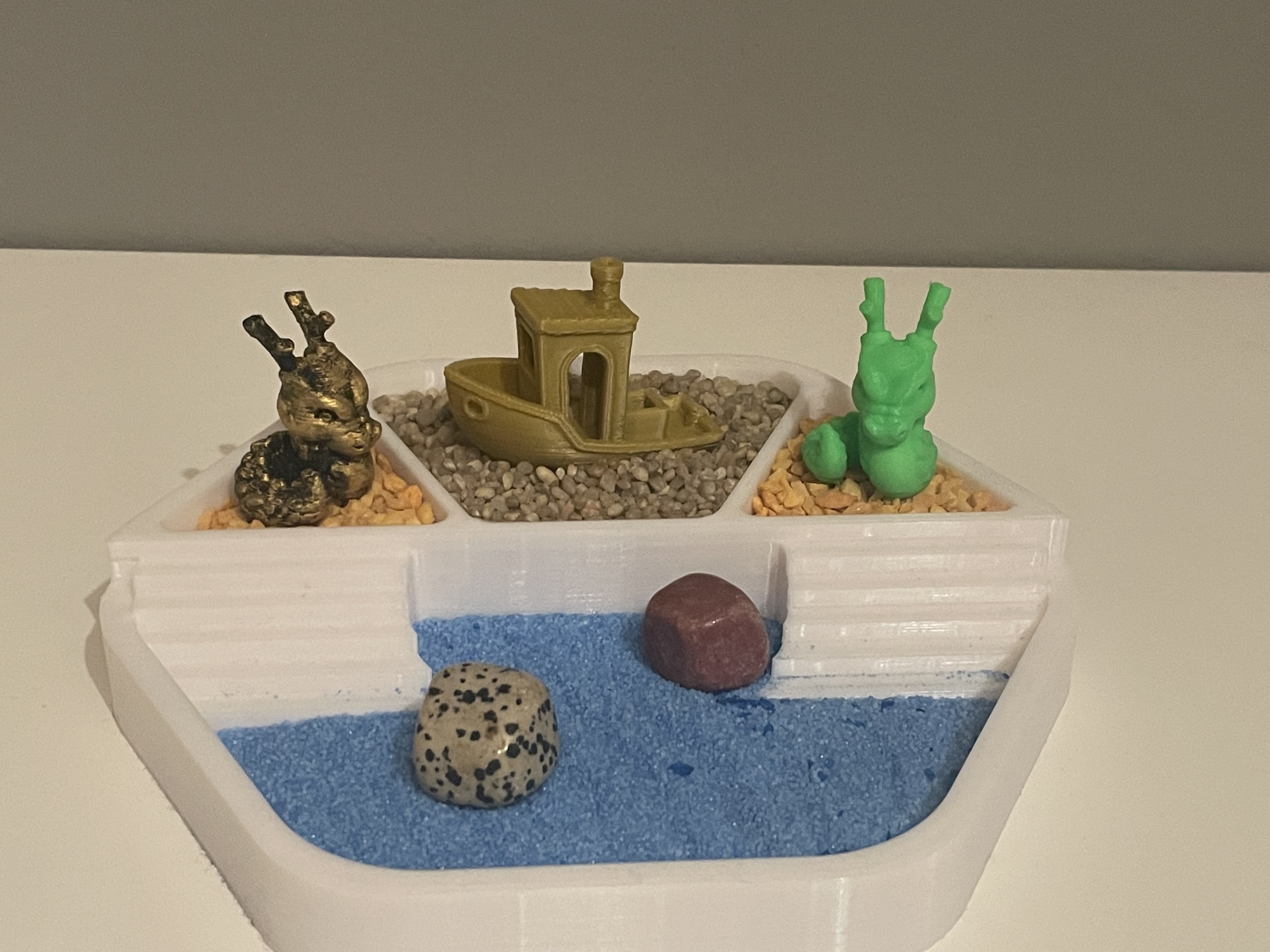 Modern Zen Garden by MGA | Download free STL model | Printables.com