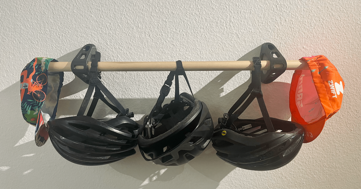Bike Helmet/Gear Rack by themaaka | Download free STL model ...