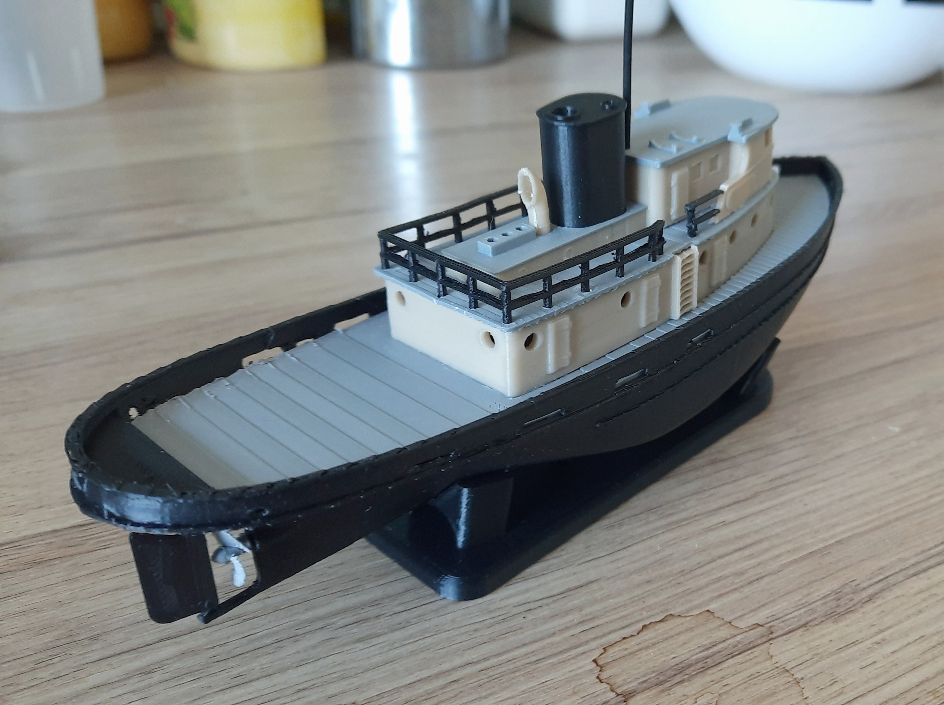 Old Tugboat by Daniel | Download free STL model | Printables.com