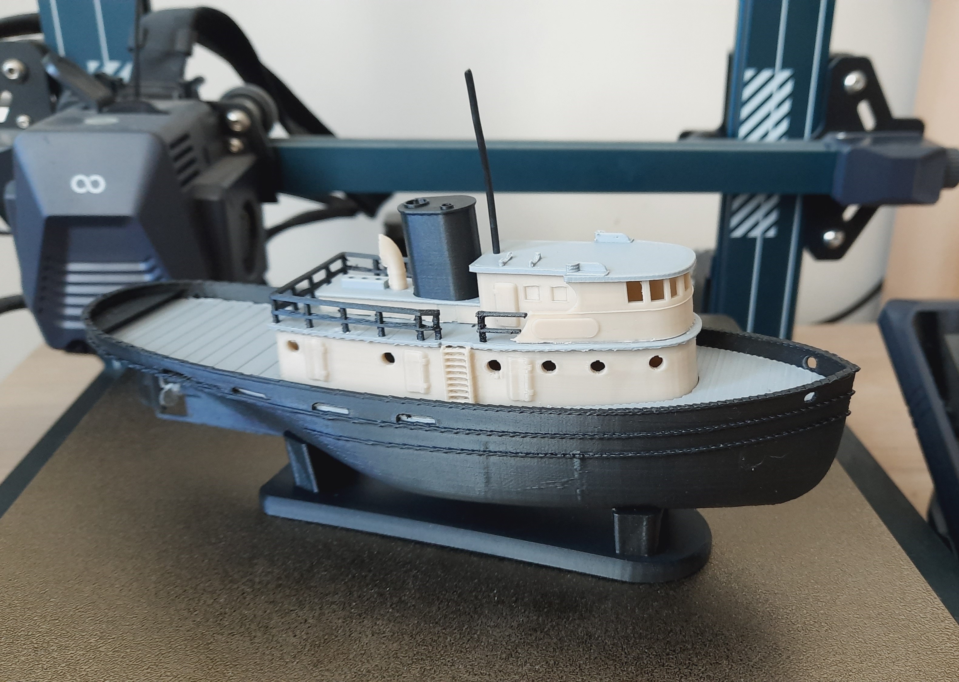 Old Tugboat by Daniel | Download free STL model | Printables.com