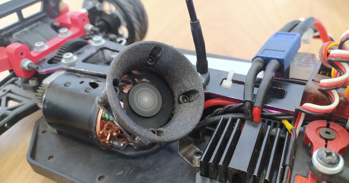 30mm 25mm Fan Air Funnel RC Car drift yokomo traxxas xray schumacher by ...