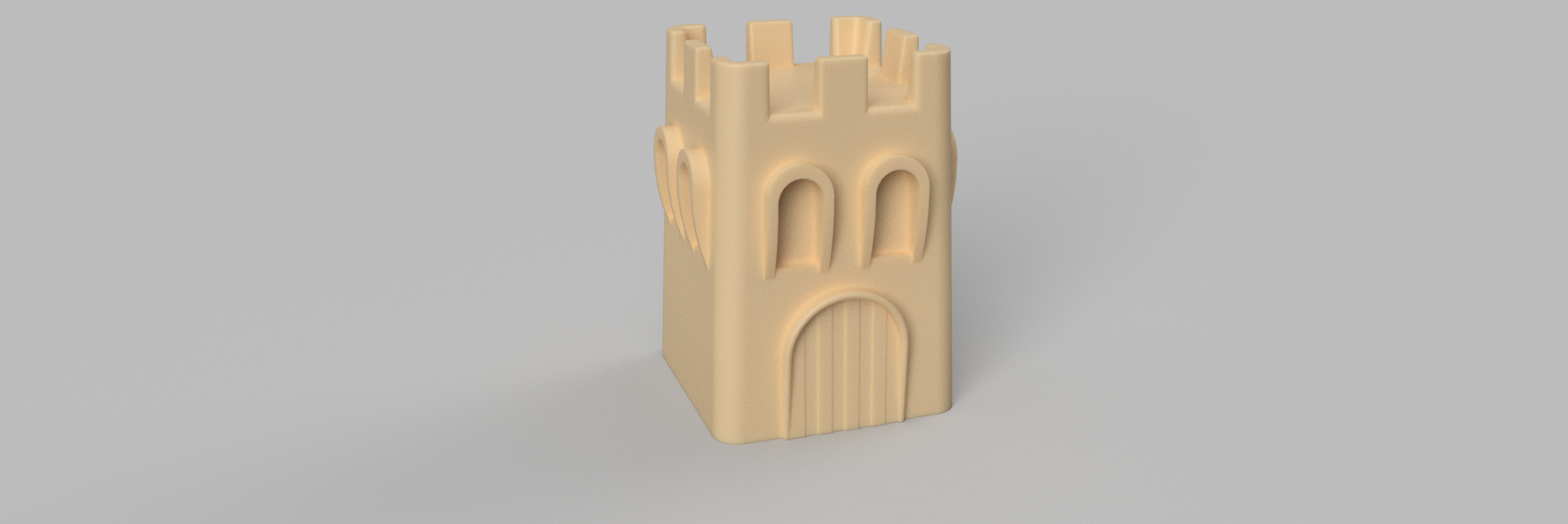 Decorative SandCastle by SerVito3D | Download free STL model ...
