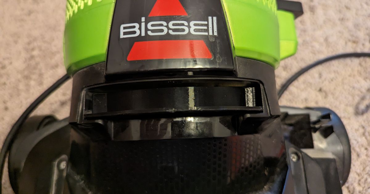 Temporary Post Motor Filter Tray for a Bissel Vacuum Cleaner by Peter ...