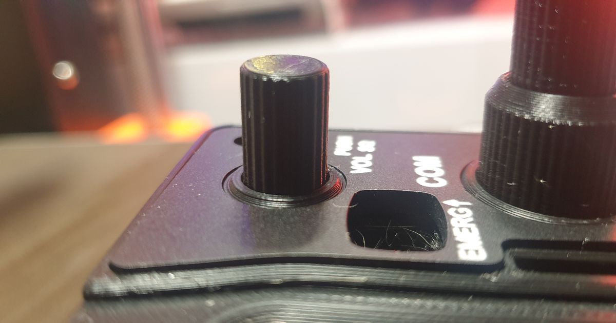 6mm encoder knob by Kecaj GO win | Download free STL model | Printables.com