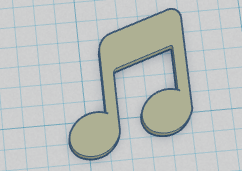 music note symbol by Elizabethann Cook | Download free STL model ...
