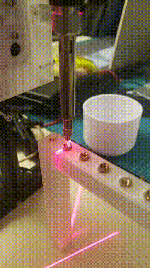Heat insert press with lasers by Ro3Deee | Download free STL model ...